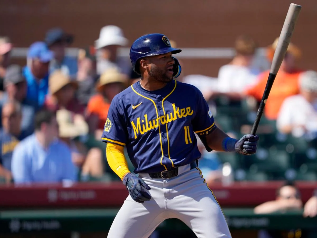 Jackson Holliday se vio las caras con Chourio, los prospecto